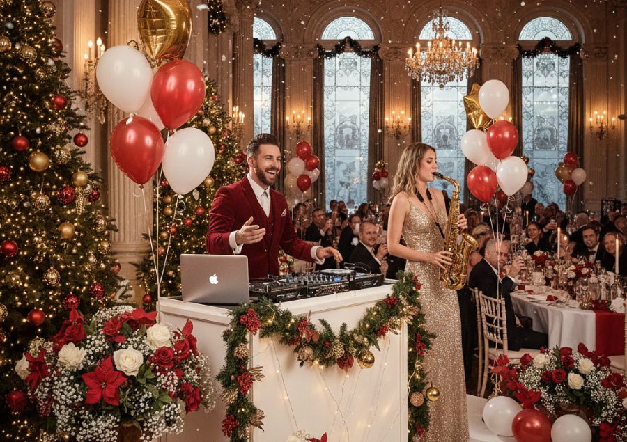 9 Dazzling Christmas Wedding Entertainment Ideas